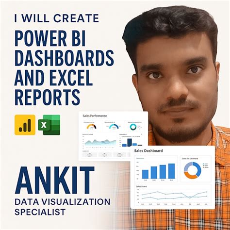 create power bi dashboards and excel data reports by aksingh85277 fiverr