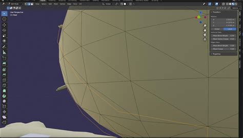 How Do I Snap An Existing Edge Onto A Mesh Blender Stack Exchange