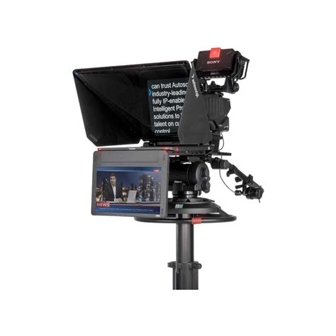 Autoscript Epic Ip17 On Camera Teleprompter Kit 17 In Prompt Monitor