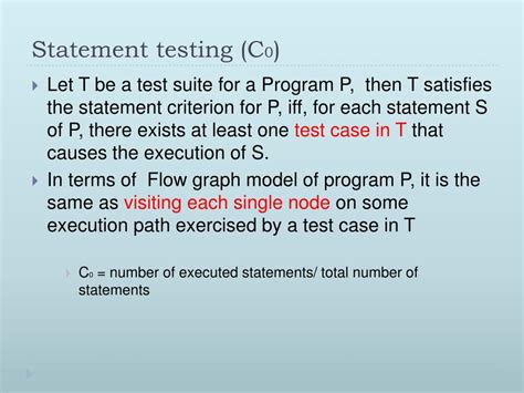 Ppt Chapter 9 Path Testing Powerpoint Presentation Free Download
