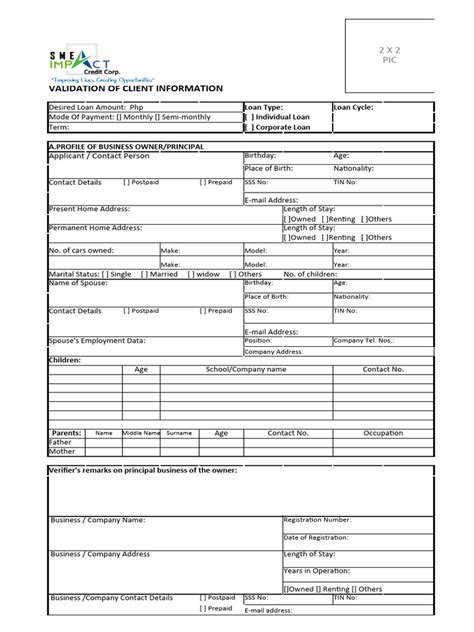 Cibi Report Form B Pdf Loans Credit