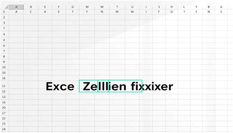Excel Zellen Fixieren Einfache Anleitung