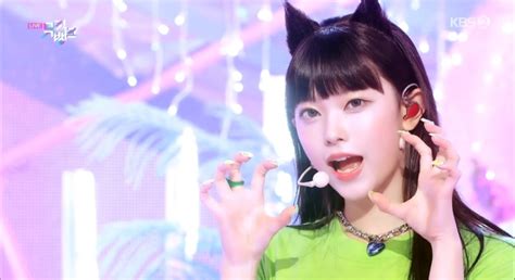 더쿠 오늘 뉴진스 음방 엔딩짤 덬들의 외모픽은