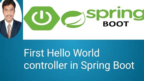 first hello world controller example in spring boot springboot