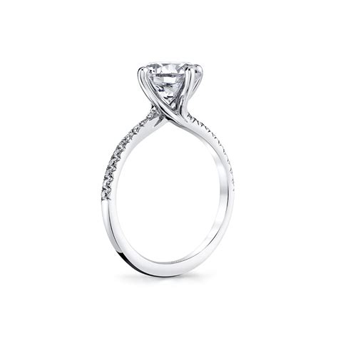 Tulira Compass Set Vine Engagement Ring Kai Sylvie Jewelry