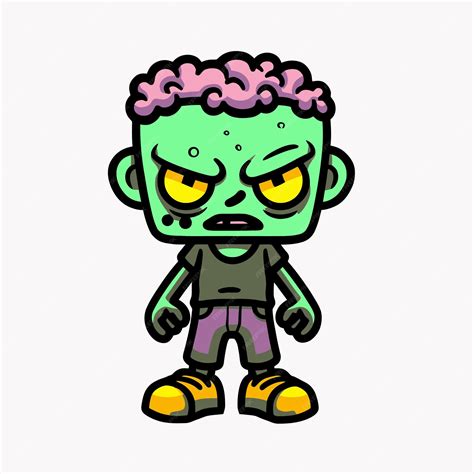 Premium Vector Chibi Zombies