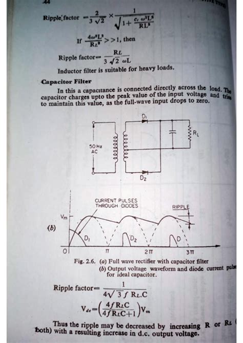 Diode LC Filter Clipper And Clampers Basic Electronics BSC