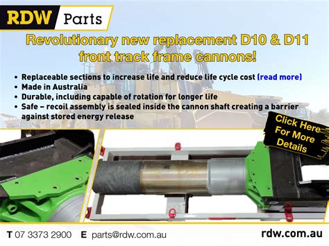 Revolutionary New Replacement D10 And D11 Front Track Frame Cannons