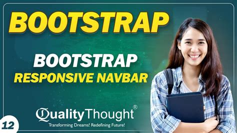 How To Create And Make A Navbar In Bootstrap Bootstrap Full Course For Beginners Session 12
