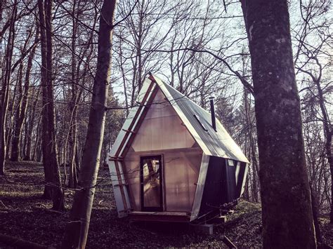 Low Cost Micro Home Is Made From Timber And Scavenged Materials