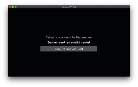 Server Sent Invalid Packet Error When Loading Replay File · Issue 792