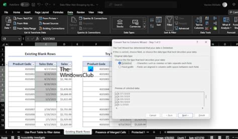 Excel Date Filter Is Not Grouping By Month Fix