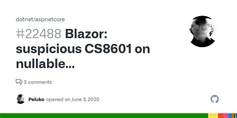 Blazor Suspicious Cs8601 On Nullable Delegatefuncaction Component