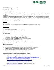 CST Lab Basic Firewall Pdf CST IT Security Fundamentals Lab IPTables And Firewalls