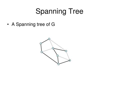 Ppt Algorithms For Enumerating All Spanning Trees Of Undirected And