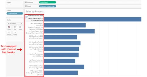 How To Wrap Text In Tableau In Simple Steps Master Data Skills Ai