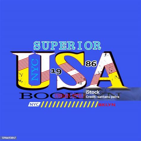 우수한 품질의 미국 프리미엄 벡터 일러스트 레이 션 텍스트 그래픽 티셔츠 인쇄 셔츠 후드 바바 정장 키즈 코튼 등의 디자인 보이 복장을위한 적합한 스크린 인쇄 및 Dtf