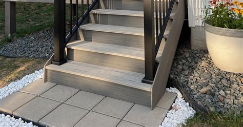 DIY Deck Part How To Build Stairs For A Deck Fun Home Building
