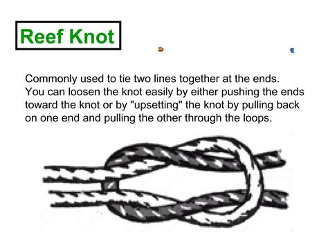 Basic Rescue Knots Ppt