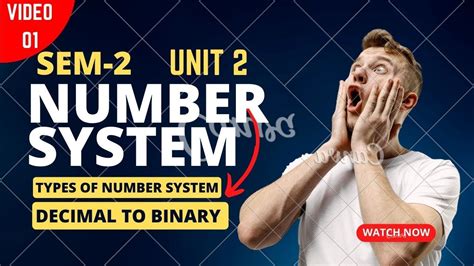 Number System Video 1 Sem 2 Decimal Binary Numbersystem