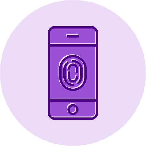 Fingerprint Verification Vecto Icon 38148944 Vector Art At Vecteezy