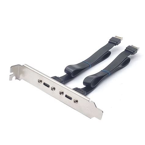 Usb Front Panel Header Type E Male To Type C Female Connector Motherboard Expansion Cable