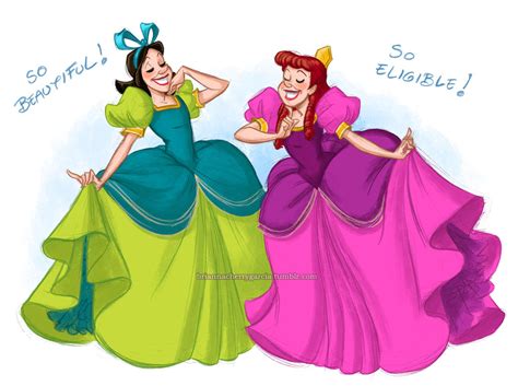 Anastasia And Drizella By Briannacherrygarcia On Deviantart