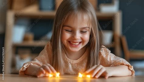 Artistic Rendering Of Developmental Activities Glowing Communication Visuals Symbolize Support