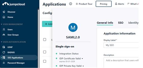 Configuring Sso For Labcollector With Jumpcloud Labcollector
