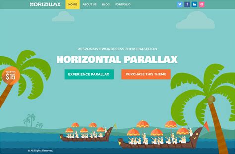 free html5 parallax scrolling template williamson