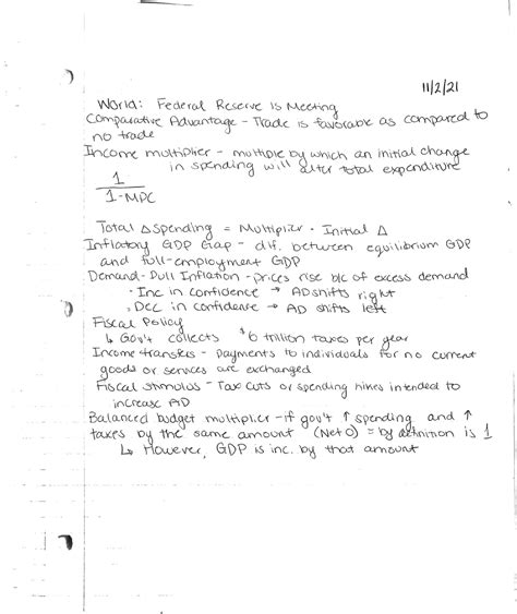 ECO 1002 Lecture 9 Notes Professor Malca ECO 1002 Studocu