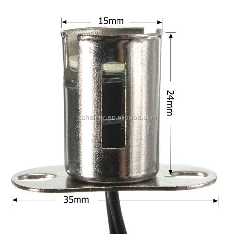Ba15d Auto Bulb Socket Ba15s Light Socket Base With Cable15cm For Auto