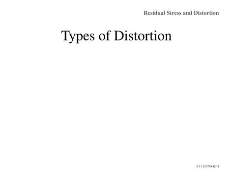 Ppt Residual Stresses And Distortion Powerpoint Presentation Free