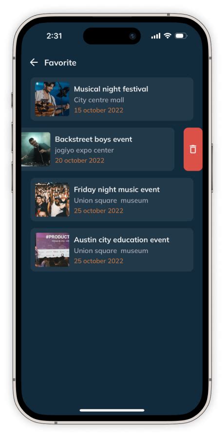 Events App Template Dj App Template Event Ticket Booking App Template In React Native