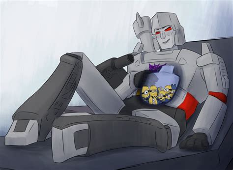 Rule 34 Despicable Me Internal View Internal Vore Male Pred Megatron Minion Minions Film