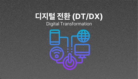 디지털 전환dx의 정의와 사례