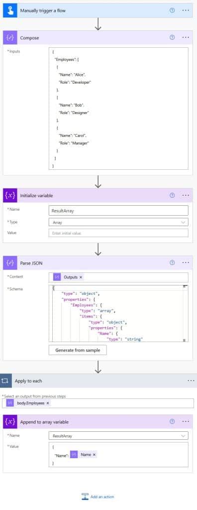 How To Parse Json Object To Array In Power Automate