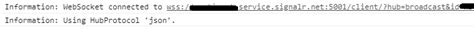 notification azure signalr sentiment of comments given on a