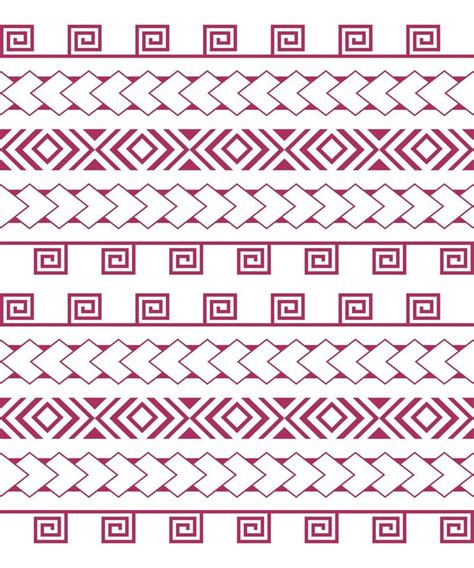 Geometric Ethnic Tribal Seamless Pattern Background For Fabric Wallpaper Card Template