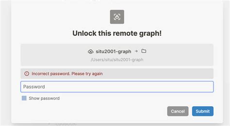 Sync Wrong Unlock Password In Desktop Android APP Nightly Release