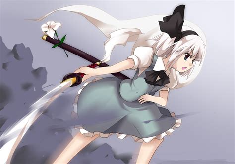 Konpaku Youmu And Konpaku Youmu Touhou Drawn By Nodoka Artist Danbooru