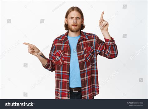 Confused Blond Guy Asking Questions Pointing Stock Photo Shutterstock