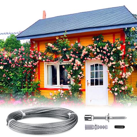 Stainless Steel Trellis For Climbing Plants Syste Grandado