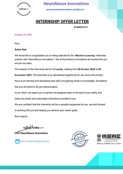 Neuronexus Machinelearning Datascience Internshipopportunity
