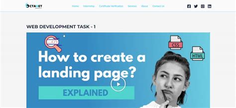 amrutha samudrala on linkedin octanet webdevelopment html css