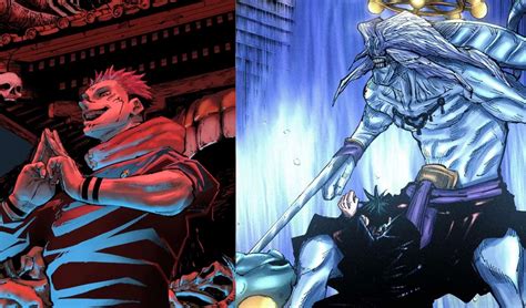 Shibuya Gojo Vs Shibuya Sukuna And Mahoraga Battles Comic Vine