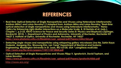 Nanoparticles Used In Optical Detection Mode For Biosensors Pdf