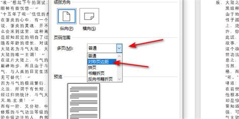 Word里怎么给双面打印设置对称页边距 360新知