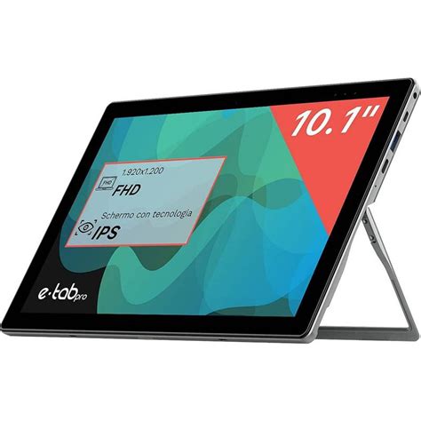 Tableta Microtech E Tab Pro 4 Ips 101 Inch Multi Touch Intel Celeron
