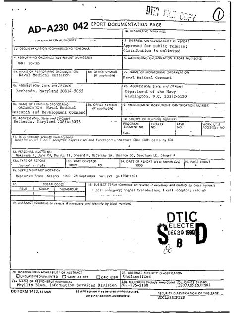Fillable Online White Paper Classification And Declassification Within